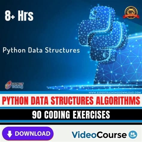 Python Data Structures Algorithms 90 Coding Exercises Expert Training