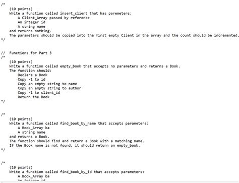 Solved C Language Please This Project Requires You To