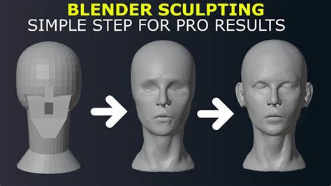 🤓blender Has A Variety Of Sculpting Tools In This Tutorial Simple Step
