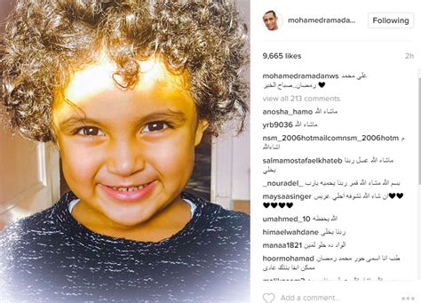 محمد رمضان ينشر صورة نجله على عبر أنستجرام والفانز قمر ما شاء الله