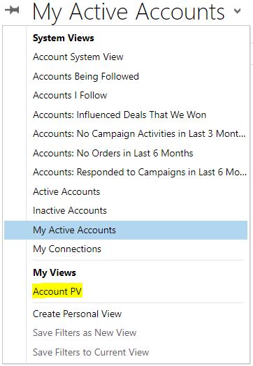 Dynamics 365 Views Carl De Souza