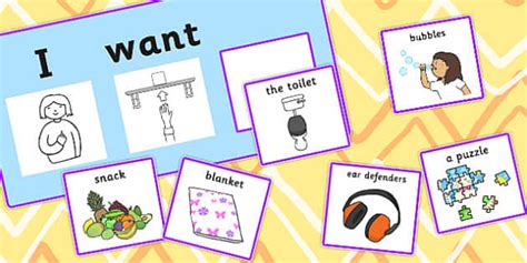 I Want Visual Support Teacher Made