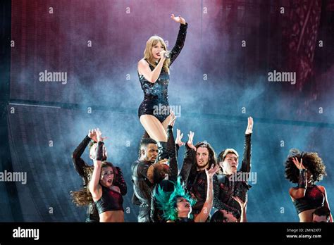 Taylor Swift Seen During Taylor Swifts Reputation Stadium Tour At