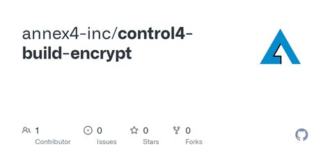 Github Annex4 Inccontrol4 Build Encrypt
