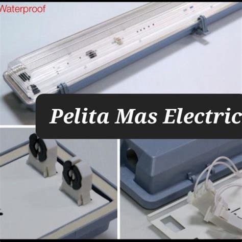 Jual Kap Lampu Tl Waterproof X Kap Neon Tl Outdoor X X Cm Lampu Philips