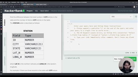 Weather Observation Station 4 Sql Basic Select Hackerrank Solution