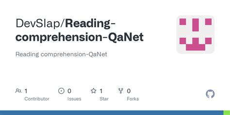 Github Devslapreading Comprehension Qanet Reading Comprehension Qanet