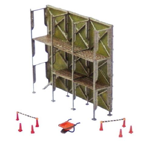 Tomytec Komono 053 Construction Site C Scaffolding N Scale