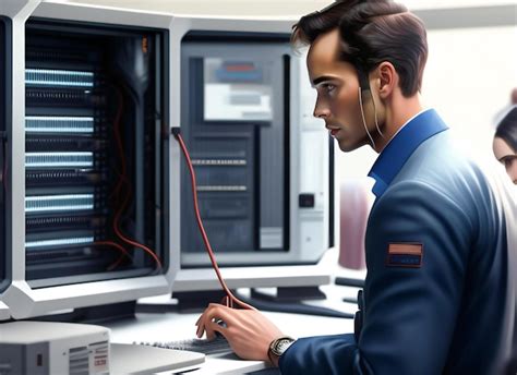 Computer Engineer Happy Engineers Day Premium Ai Generated Image