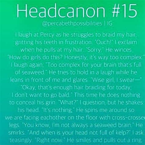 Percypostsheadcanons Instagram Photos Ink361 Percy Jackson Head