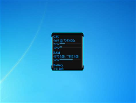 Undisputed VS 2 CPU Meter Free Desktop Gadgets For Windows 10 Windows 8 Windows 7 And Vista