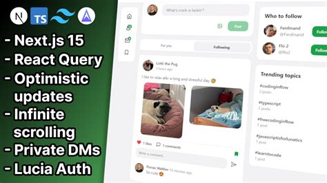 Build A Full Stack Social Media App With Nextjs 15 React Query Lucia