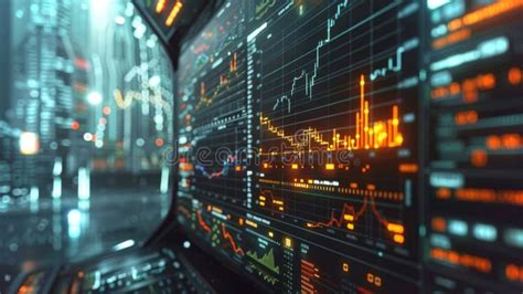 advanced data analysis displayed on a sleek laptop screen in a