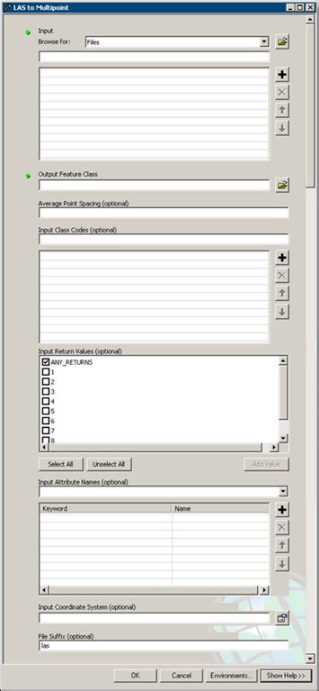 Arcgis Desktop Help 93 Importing Terrain Dataset Source Measurements