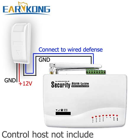 Wired Pir Infrared Motion Detector Passive 12v Cab Vicedeal