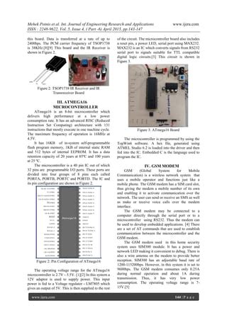 Home Security System Using Gsm Modem PDF