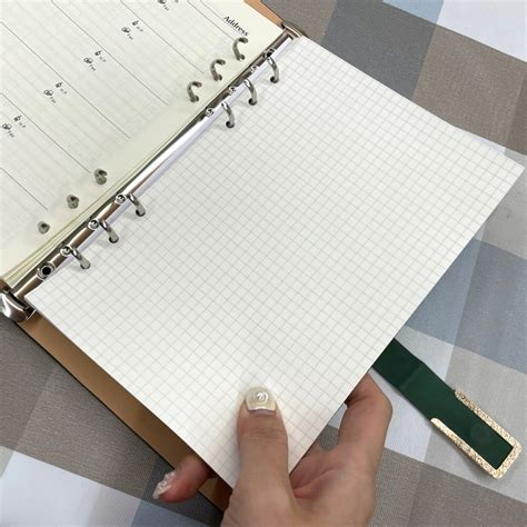 6공 A5 다이어리 그리드 속지 파라브로 문구 사무 파라브로 B2b전문