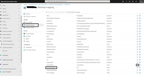 How Do I Map Ad Mail To Azure Userprinciple In Cloud Sync Configuration Microsoft Qanda