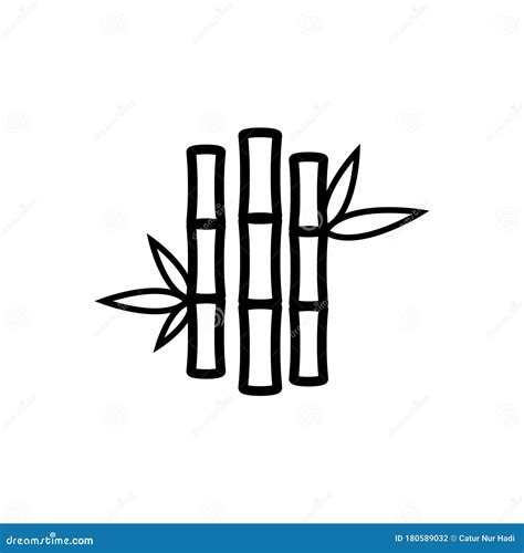 竹图标平面矢量模板设计新潮 向量例证 插画 包括有 图象 文化 商业 结算 现有量 纤维 工艺 180589032