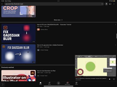 Is There Gaussian Blur Path On Ipad Illustrator R Adobeillustrator
