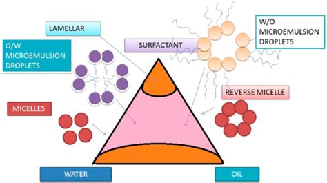 Concept Of Phase Diagram In Microemulsion Compositions Of Th