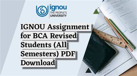 IGNOU Assignment 2023 For BCA Revised Babes All Semesters 6th Sem BCSP 064 Project