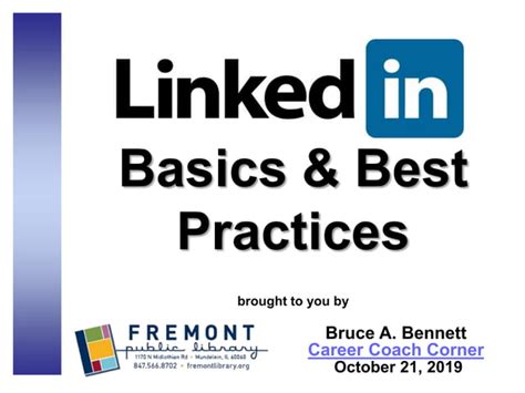 Linkedin Basics And Best Practices Ppt