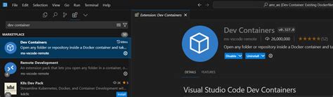 Vscode Docker Dev Containers 사용법