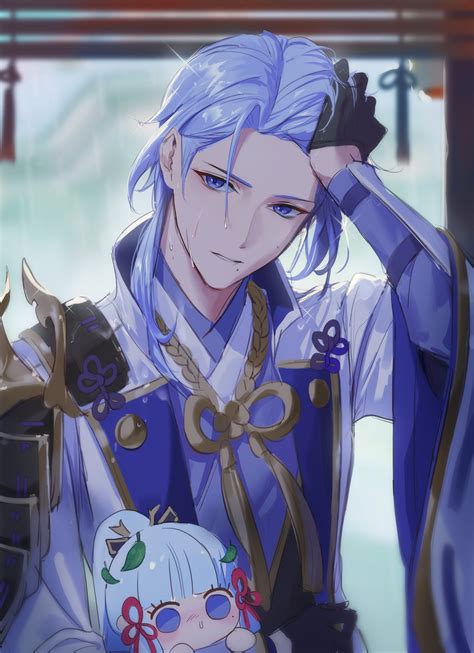 Kamisato Ayaka And Kamisato Ayato Genshin Impact Drawn By Jae Danbooru