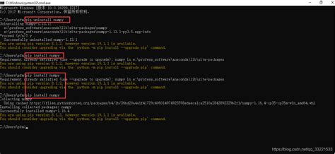 如何用pip正确卸载和重装某个python库 pip重装 csdn博客