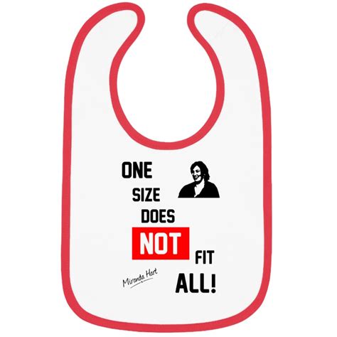 One Size Does Not Fit All Bibs Sold By Tamara Versace Sku 151264145 30 Off Printerval