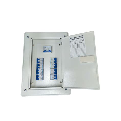 Koten Panel Board For Miniature Circuit Breaker 2pole Chint Main 80a 2pole With 8 Branches