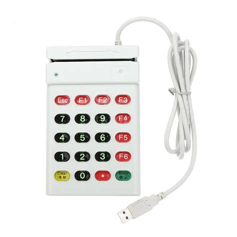 USB Magnetic Card Reader With USB Interface Number Keyboard Card Reader USB MSR Card Reader Plug