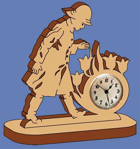 Rainy Day Pendulum Clock Patterns Woodworking Project Woodsmith Plans