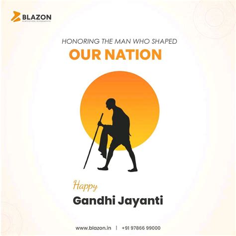 Blazon On Linkedin Gandhijayanthi Gandhi Gandhijayanthi2023 Blazon