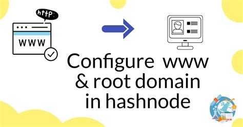 Configure And Root Domain In Hashnode