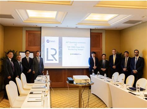 Lr Grant Approval In Principle For Hmds 10 000cbm Ammonia Bunkering