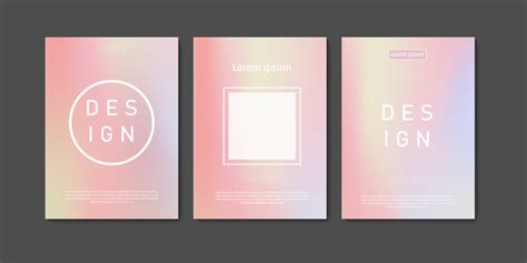 Abstract Gradient Mesh Banner Collection Gradient Background For Wall