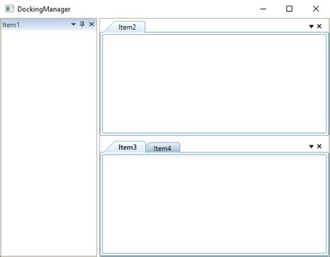 Mditdi Functionalities In Wpf Docking Control Syncfusion