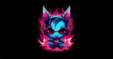 Adorable Kawaii Succubus Bursting With Demonic Charm Demon Sticker