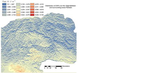 Impact Of Terrain And Cloud Cover On The Distribution Of Incoming Direct Solar Radiation Over