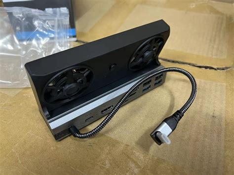 10 合 1 Steam Deckrog Ally多功能散熱風扇底座支架 拓展塢 支持rog Ally 30w模式增強 蝦皮購物