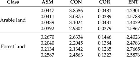 Method One For Texture Feature Extraction Download Table