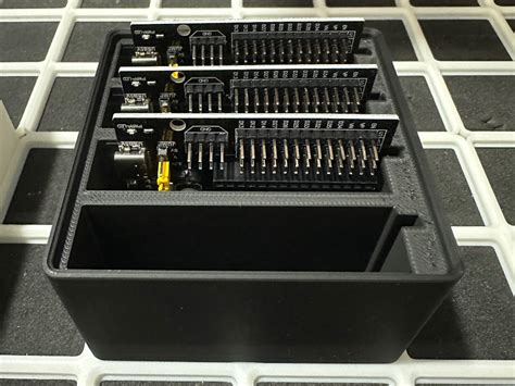 Gridfinity 4x Esp32 Gpio Breakout Board By Uoaoe3d Makerworld Download Free 3d Models