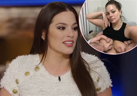 Breastfeeding Icon Ashley Graham Explains Decision To Stop At 5 Months With Twins Perez Hilton