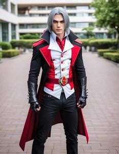 Alucard Cosplay. Face Swap. Insert Your Face ID:1068865