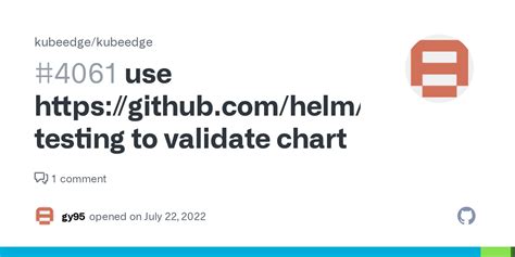 Use Https Github Helm Chart Testing To Validate Chart Issue Kubeedge Kubeedge