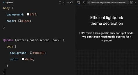 how to switch between light dark mode in css ram maheshwari ♾️ posted