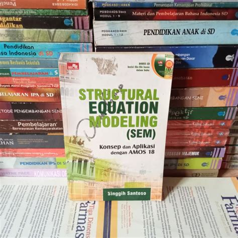 Jual Oroginal Buku Structural Equation Modeling Sem Shopee Indonesia
