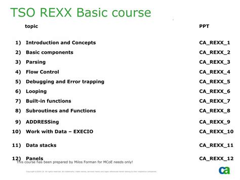 pdf tso rexx basic coursetso e rexx user s guide tso e rexx reference ibm compiler and library